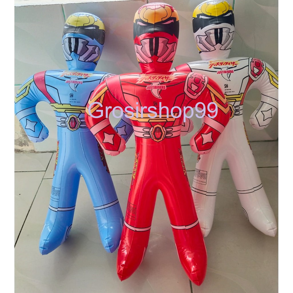 Power Rangers Doll Inflatable Balloon Toy Made of SNI PVC | Shopee ...