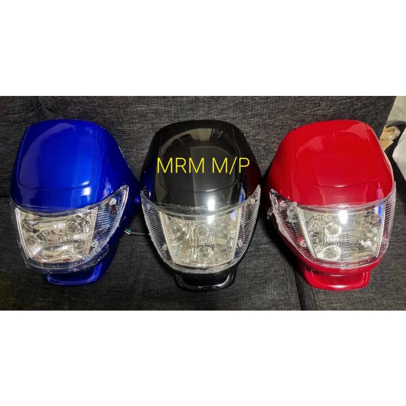 Raider J 110 Headlight Assy (Red/Blue/Black) | Shopee Philippines