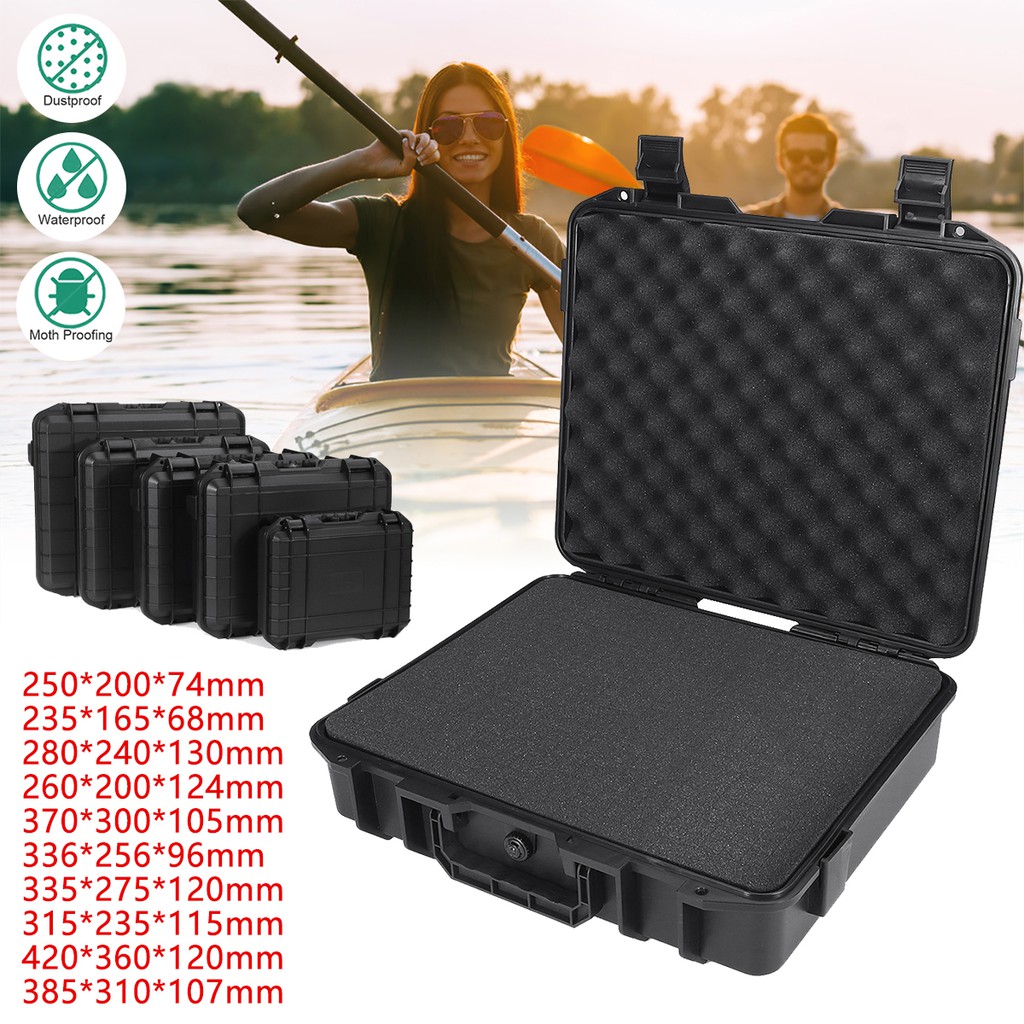 5 Sizes Waterproof Storage Box Camera Photography Equipment Protective ...