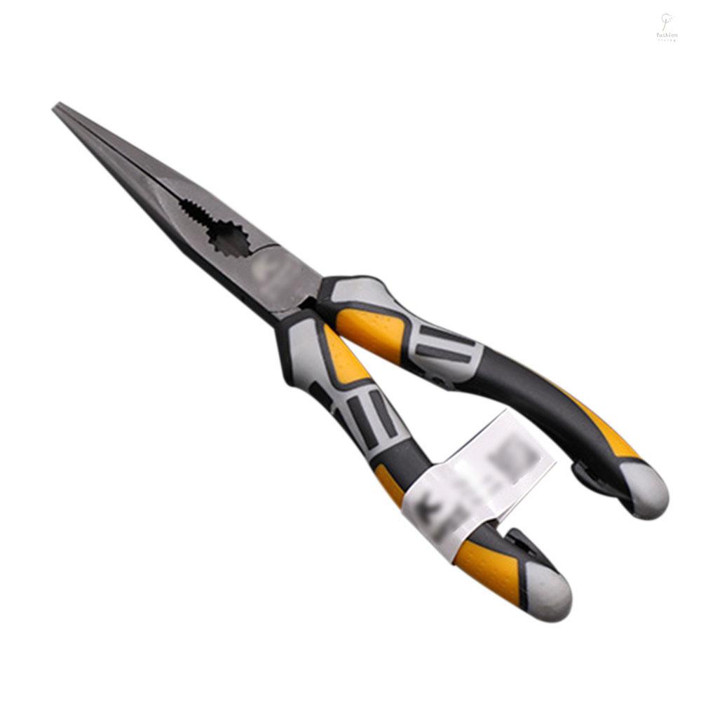 FLP 8'' Long-nose Plier Professional Electrician Plier Chrome-Vanadium ...
