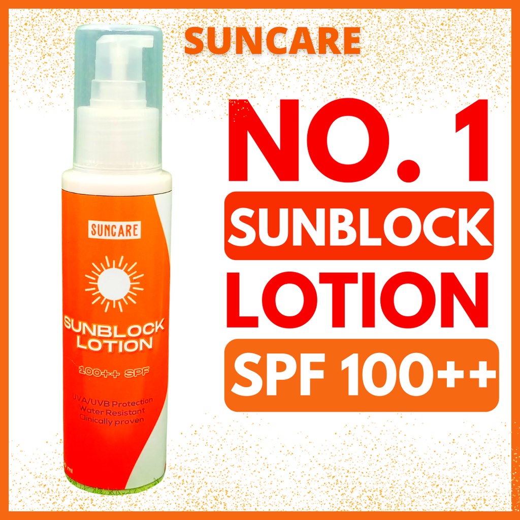 SUNBLOCK LOTION SPF100+ 100ML UVA UVB PROTECTION Radiation Sun ...