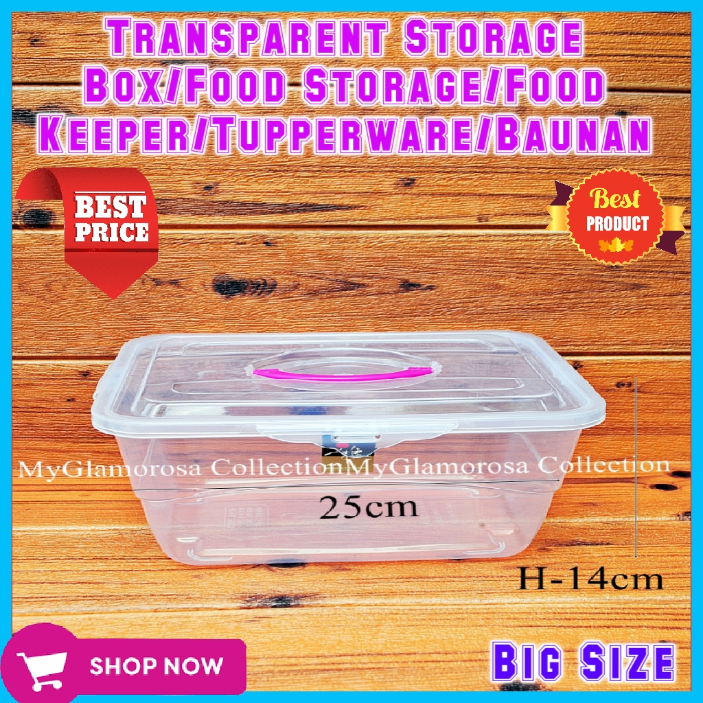 MyGlamorosa Collection Storage Box/Food keeper/Food Storage/Tupperware ...
