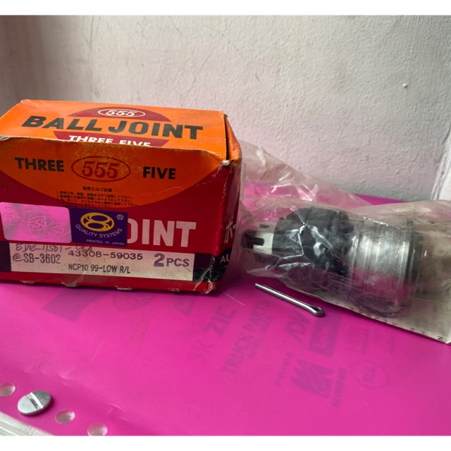 555 Ball Joint set Lower Toyota Vios (all model), Toyota Echo (2002 ...