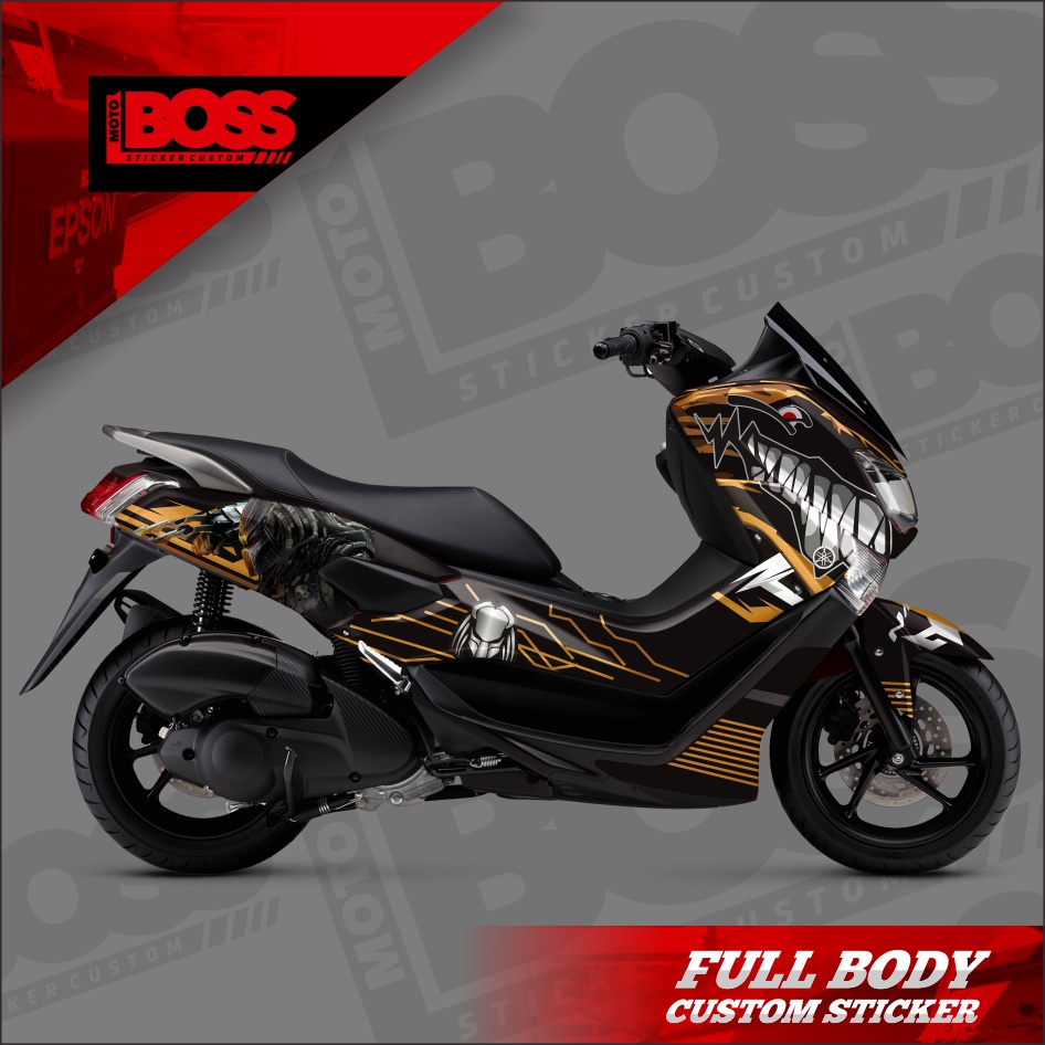 Decal Sticker Sticker Yamaha Nmax 2016 2017 2018 2019 Full Body ...