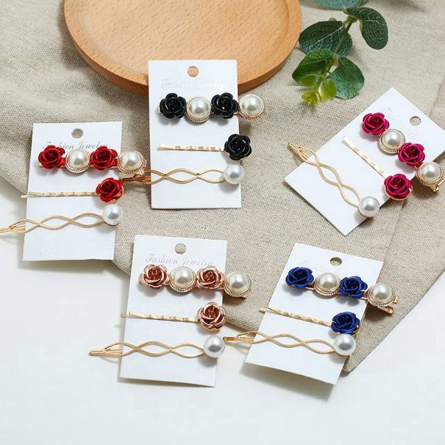Cheap Women's Flower Hair Clips Cheap Hair Accessories Present Import ...