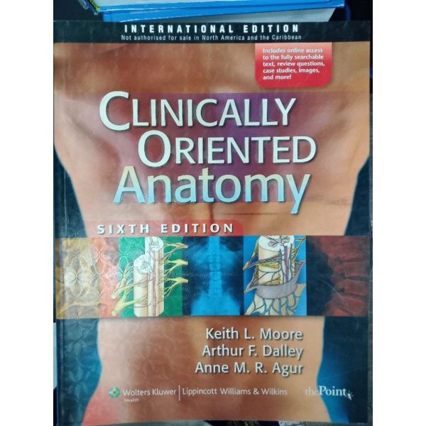 Clinically Oriented Anatomy By Moore Shopee Philippines
