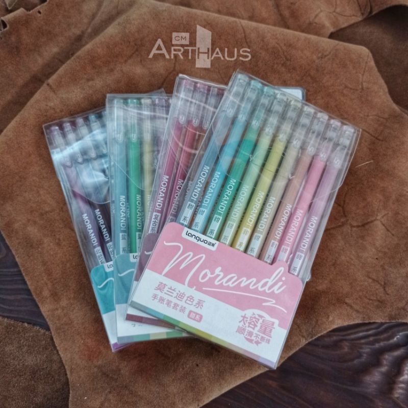 Morandi Gel Pens | 9 Color Set | 0.5mm | Shopee Philippines
