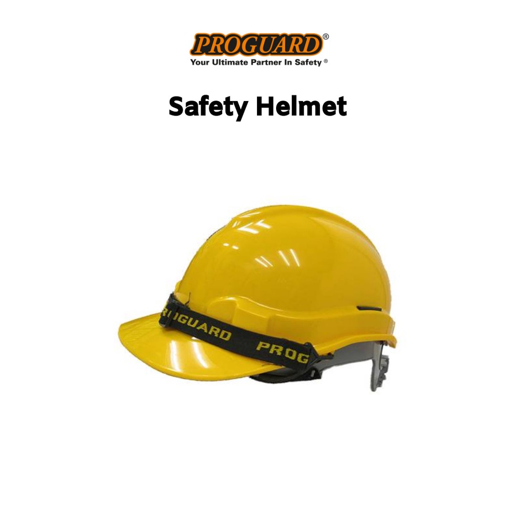 (Sirim Certified) Proguard Safety Helmet Yellow/White BC1-PHPL | Shopee ...