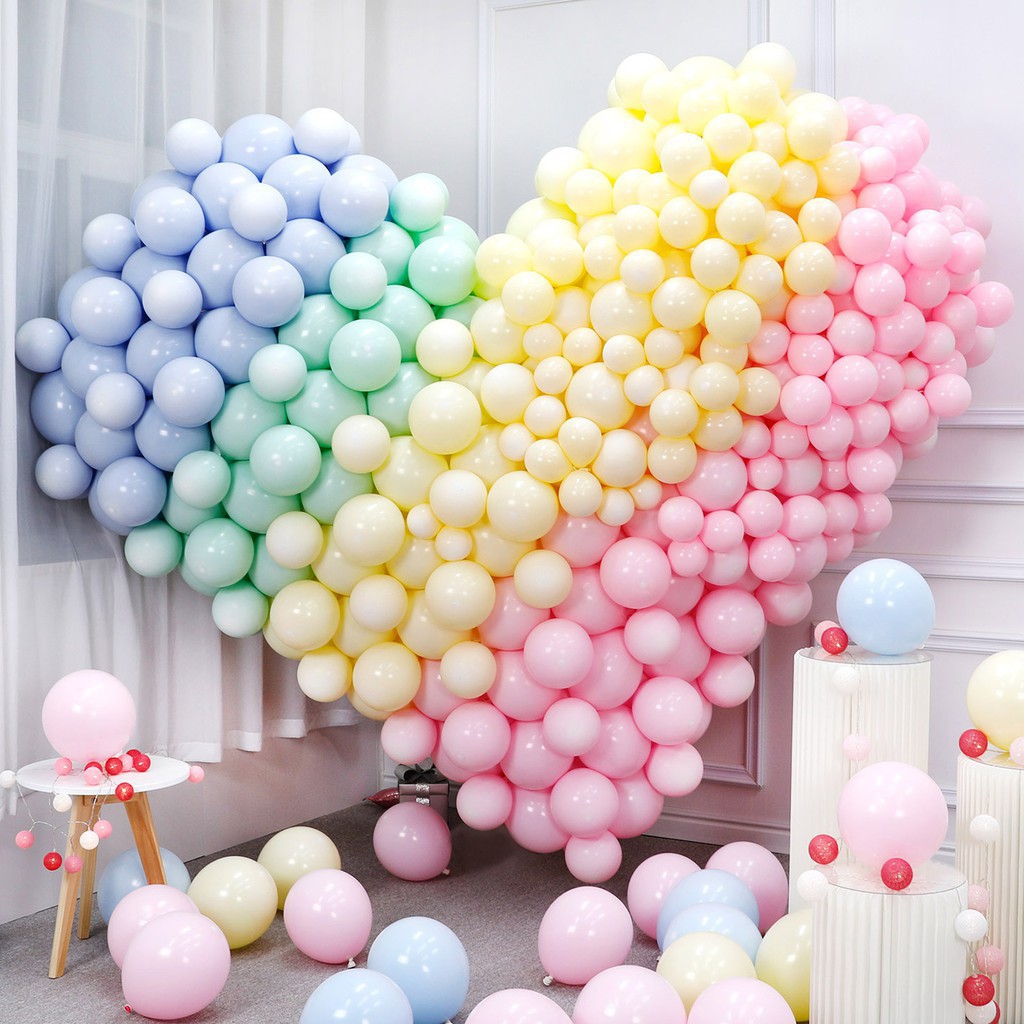 Baptism/Party20/50/PCS set 12 inch pastel latex balloon macaroon ...