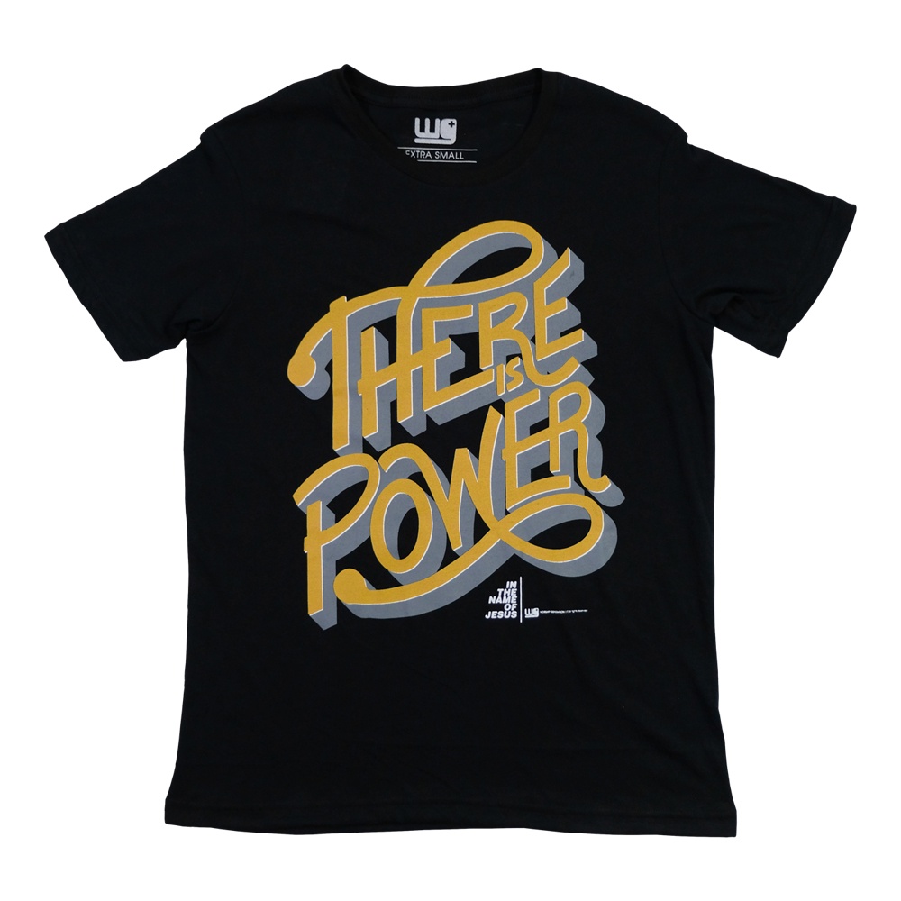 Worship Generation | There Is Power Black T-Shirt For Men And Women ...