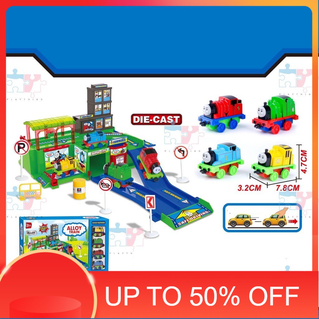 Thomas The Train Die Cast Station Trains Toy Toys | Shopee Philippines
