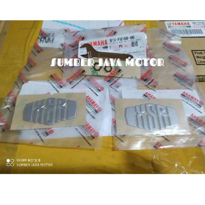 Xsr TANKI EMBLEM B1V-F416B-00. Xsr155 BBS1 EMBLEM 3D XSR TANKI STD ...
