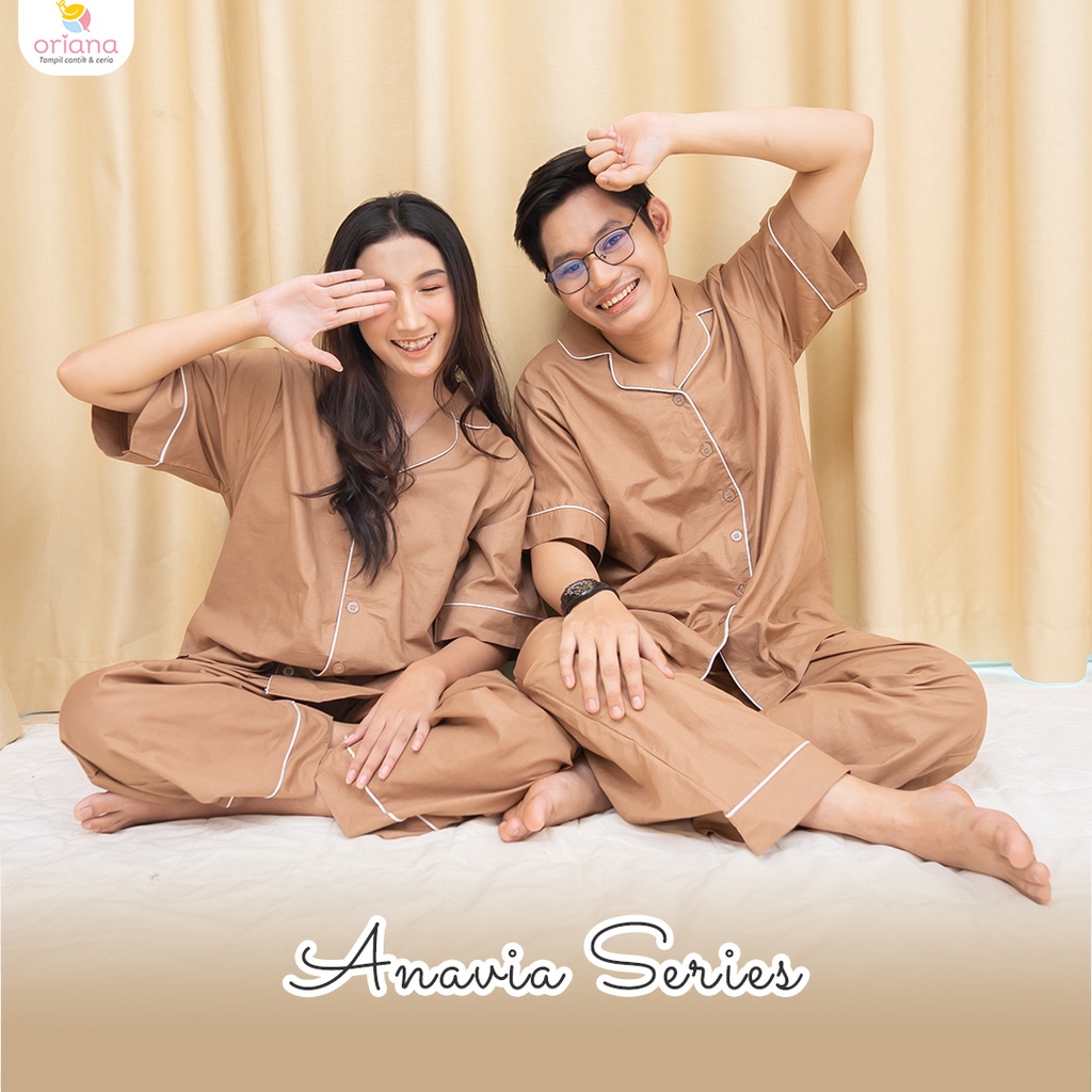 Pajama Couple Anavia Series | Shopee Philippines