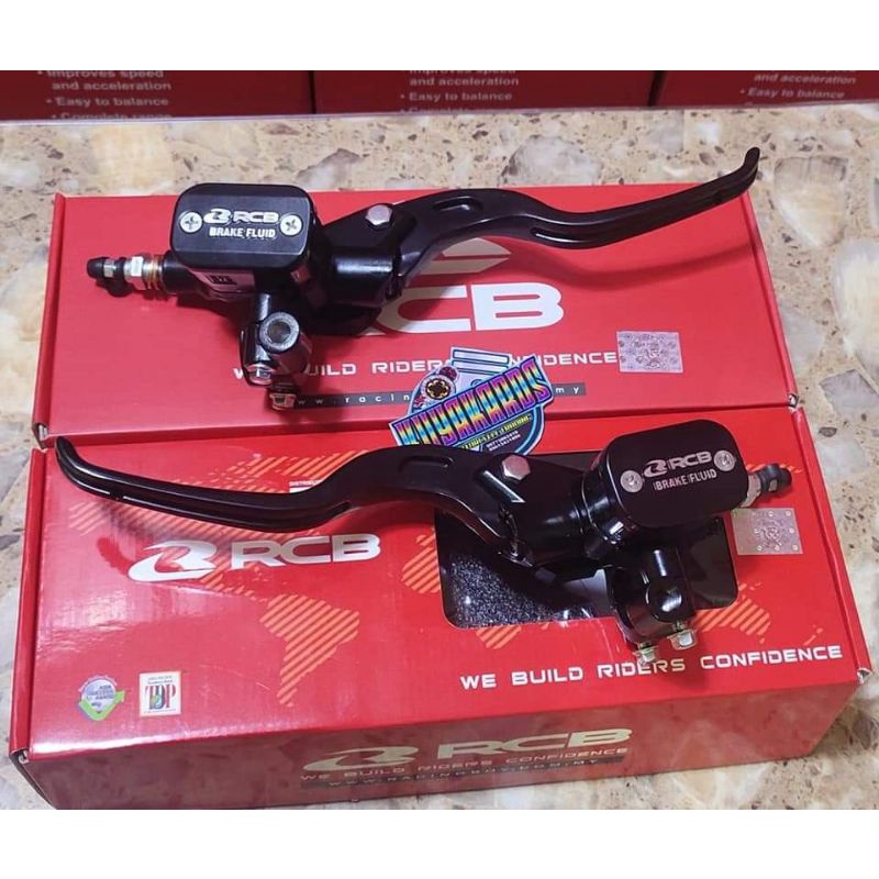 RCB E3 MASTER BRAKE LEVER SET LEFT AND RIGHT 12.7MM AND 14MM | Shopee ...