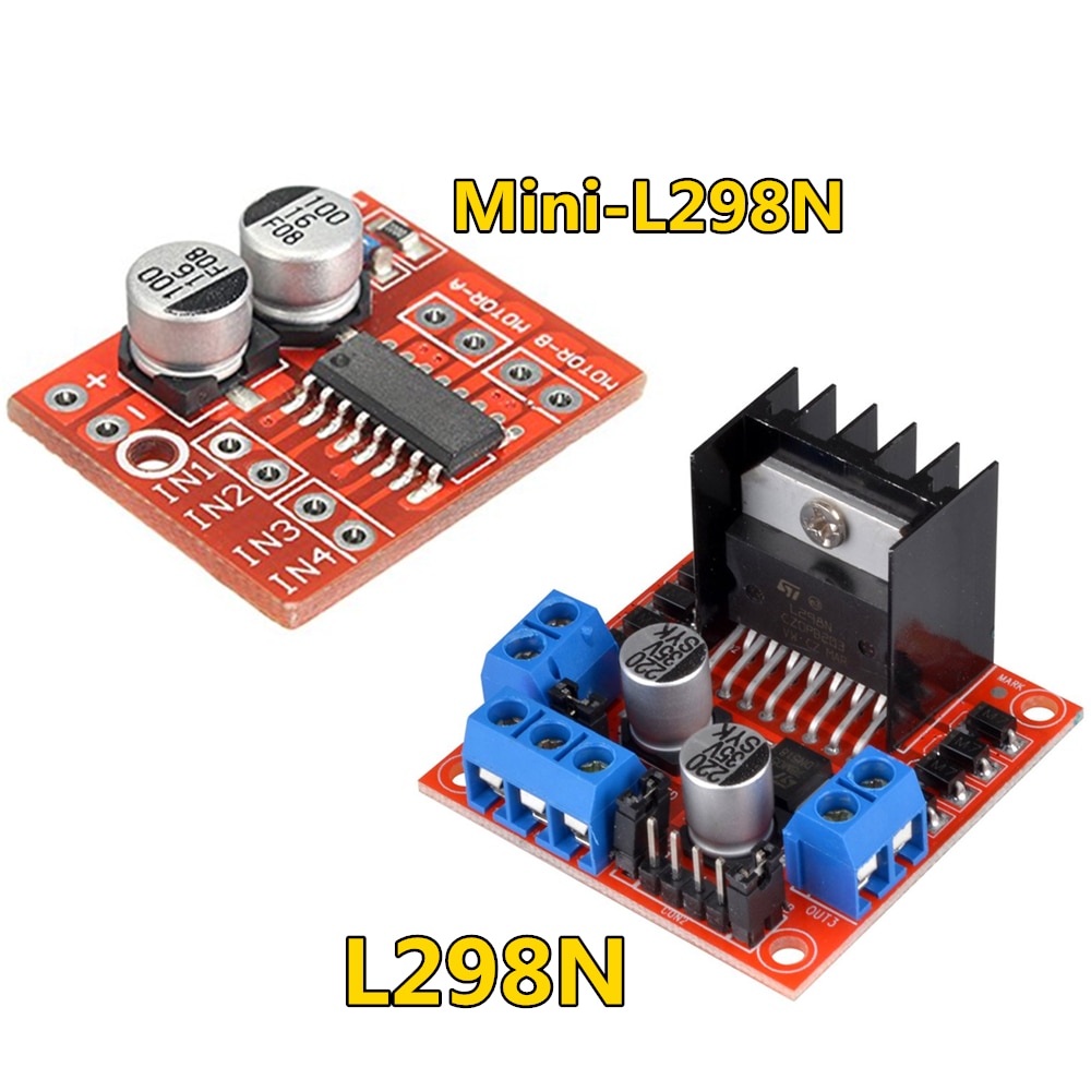 LAFVIN L298n Stepper Motor Driver Module Dc For Arduino Smart Robot Car ...