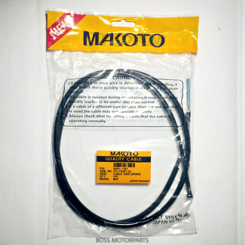 MAKOTO BRAKE and THROTTLE CABLE for MIO | Shopee Philippines