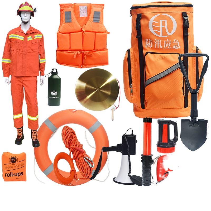 ☽Community Self-Rescue Flood Control First Aid Kit Emergency Disaster ...