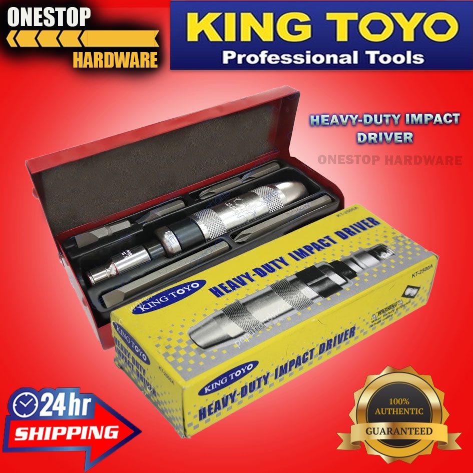 King Toyo Heavy Duty Impact Driver Set | Shopee Philippines