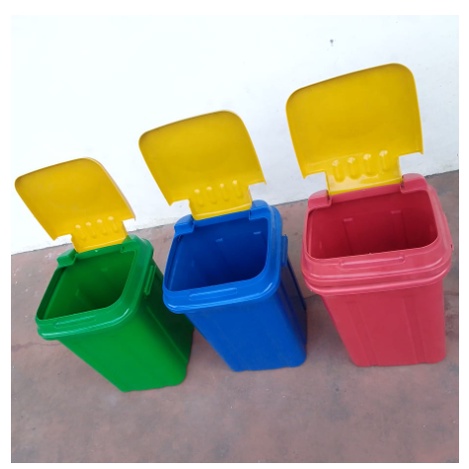 (#398) 22L TRASH CAN Sampaguita ware BASURAHAN | Shopee Philippines