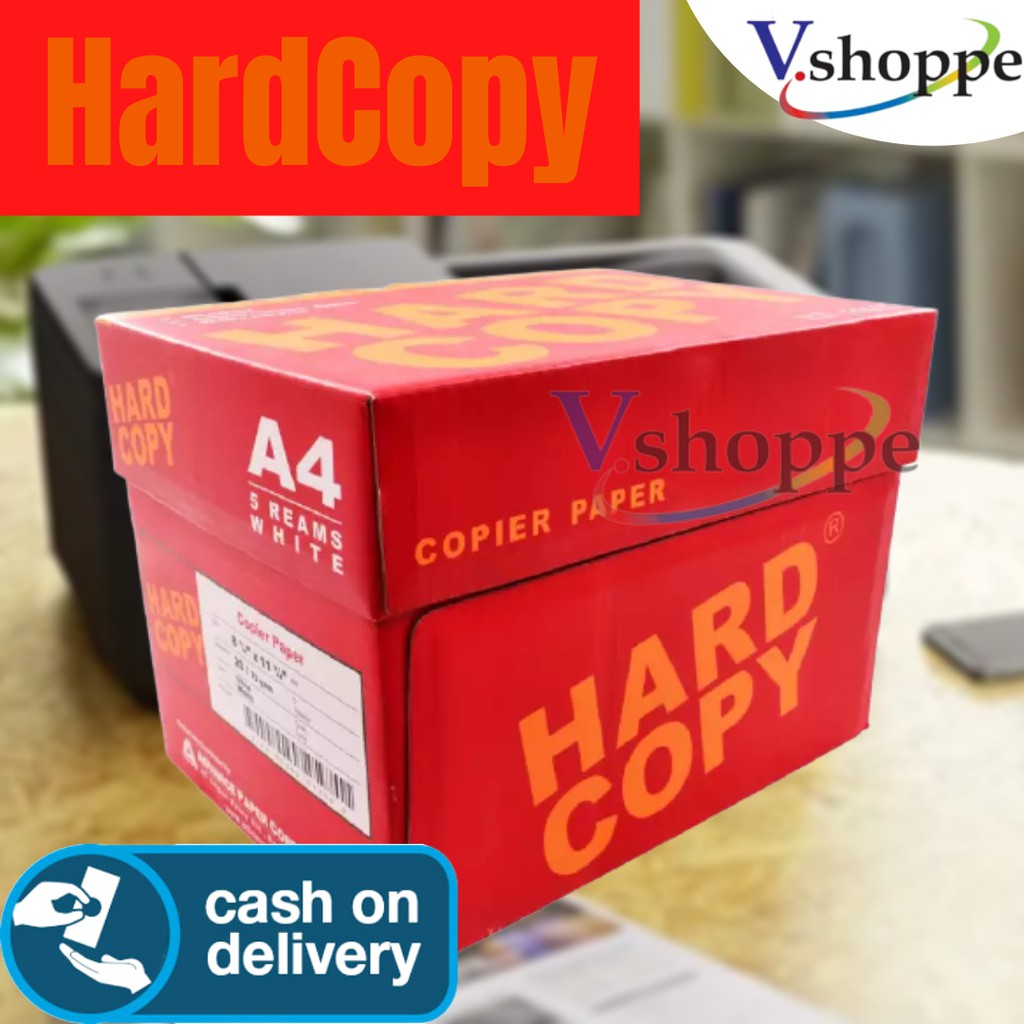 HardCopy Paper Short / A4 / Long Bondpaper (Legal / A4 / Letter) 5 ...