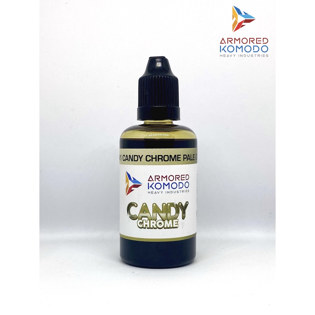 Candy Chrome Pale Gold PH841 50ml Armored Komodo Airbrush Hobby Paint ...