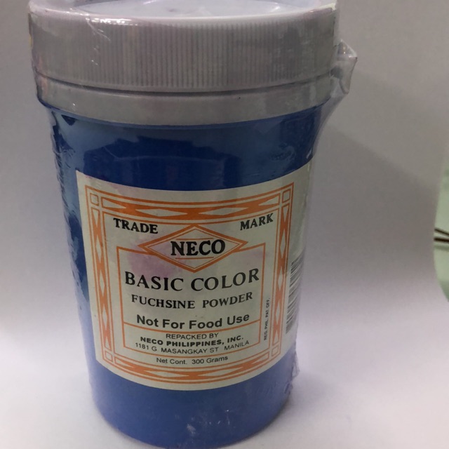 Neco Fuchsine Powder 300g fushine fuschine | Shopee Philippines