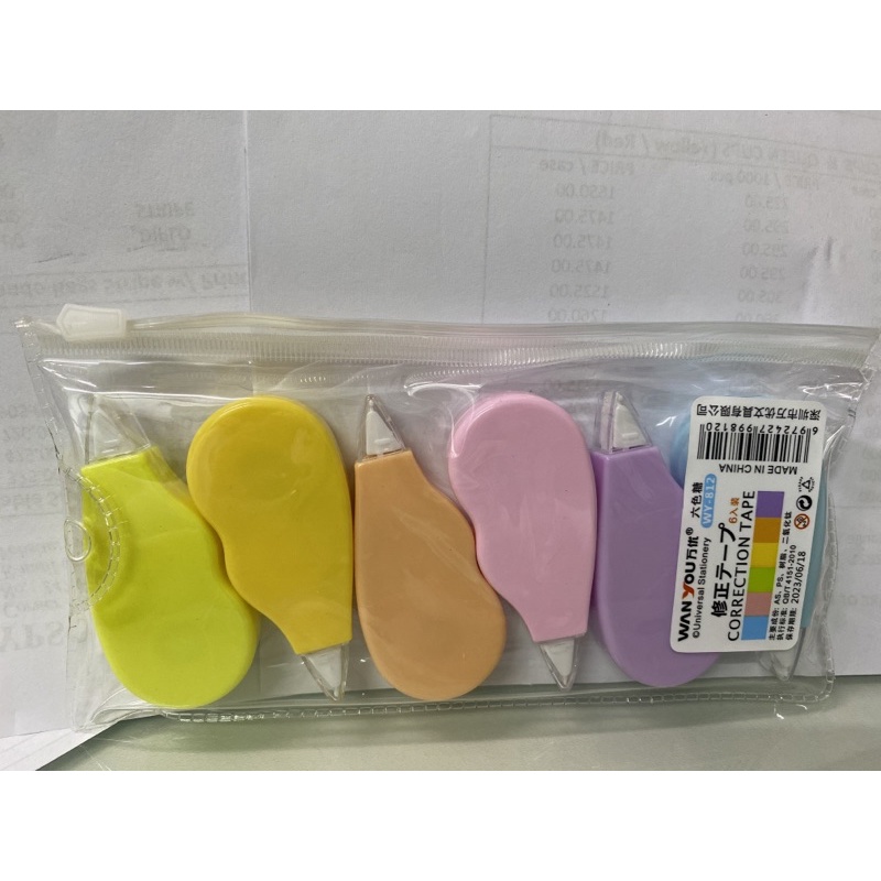 Correction Tape 6 pcs | Shopee Philippines