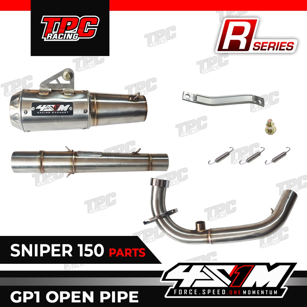 TPC 4S1M G1 OPEN PIPE SNIPER150 | Shopee Philippines