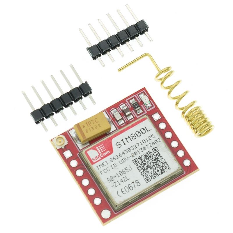 Mini Smallest SIM800L GPRS GSM Module MicroSIM Card Core Wireless Board ...