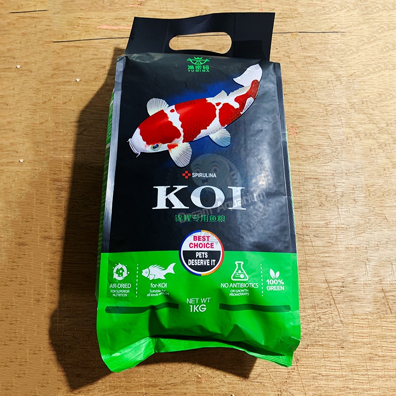 YUMIMA Koi Fish Food Growth Koi Feeds 1kg, 500g & 100g | Shopee Philippines