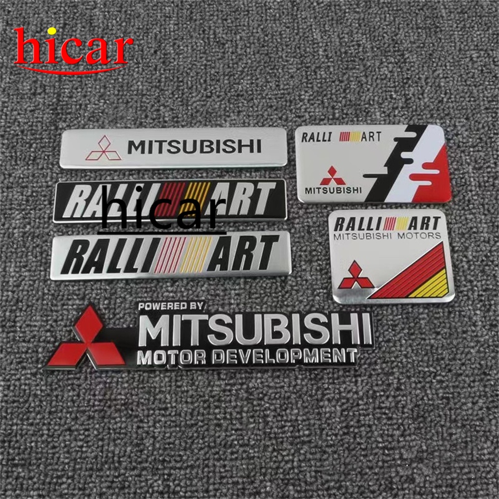 1Car Styling Accessories Emblem Badge Decal Sticker RALLIART Racing ...