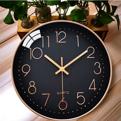 SENSI PIC#Quartz wall clock 12/10/8inch modern minimalist digital wall ...