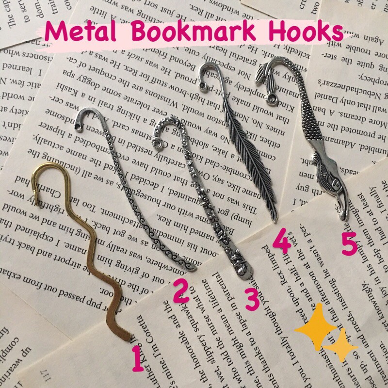 Metal Bookmark Hooks | Shopee Philippines