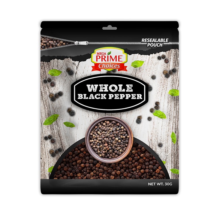 Mega Prime Choices Whole Black Pepper 30g | Shopee Philippines