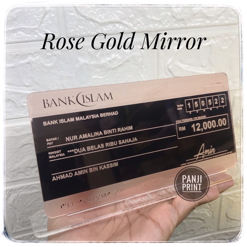 REPLIKA Mockup check Replica check Delivery | Shopee Philippines