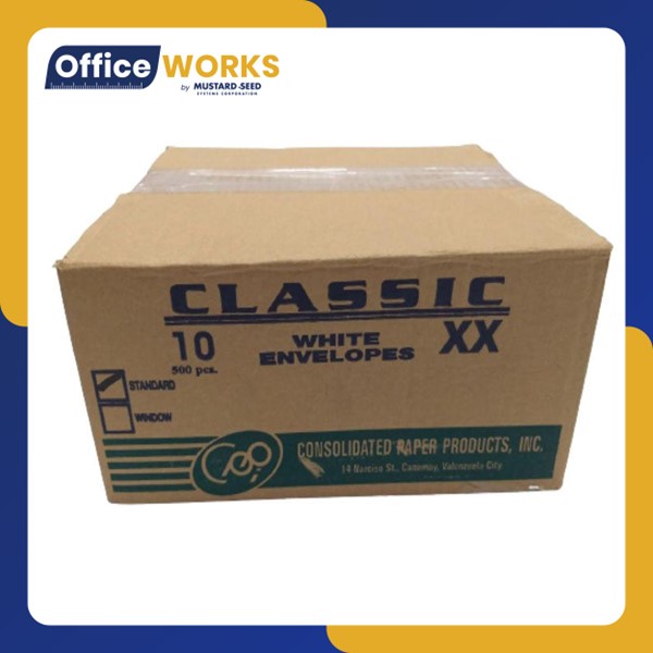 Classic Mailing Envelope White Long and Short 500's Wholesale | Shopee ...