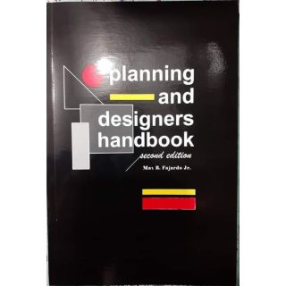 PLANNING AND DESIGNERS HANDBOOK 2nd ED. BY MAX B. FAJARDO JR. | Shopee ...