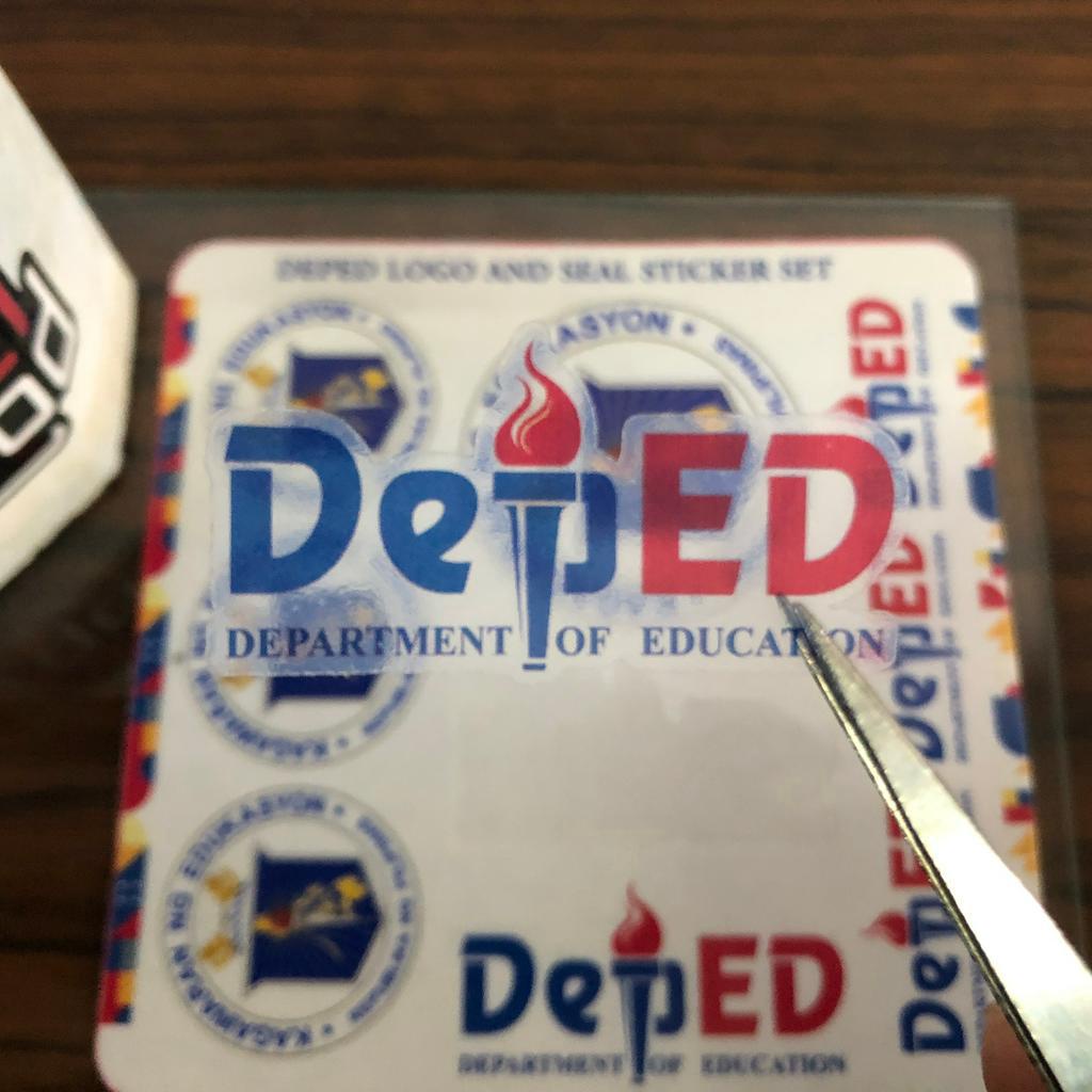 DEPED Sticker Set (Logo and Seal) | Shopee Philippines