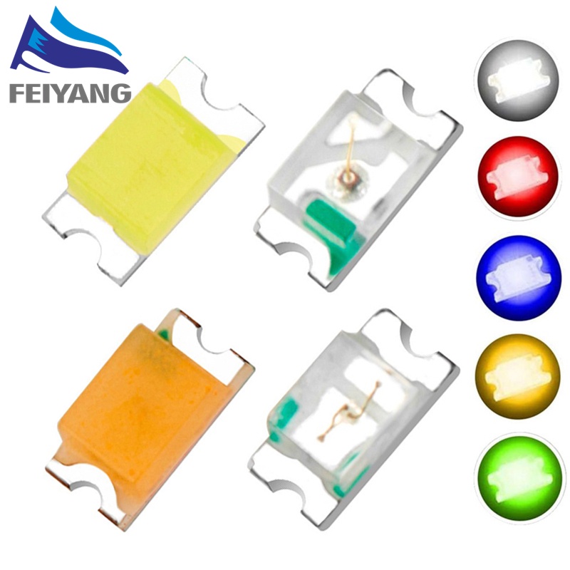 100Pcs 0603 SMD LED Emitting Diode Kit Lamp Chip Light Beads Warm White ...