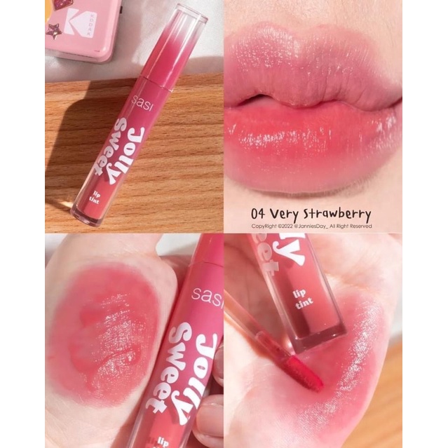 Liptint Cable Must Have! SASI Jolly Sweet Lip Tint That Lasts All Day ...