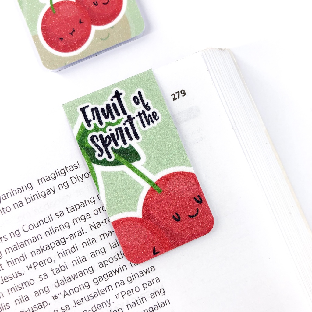 Self-control - Magnetic Bookmark (Fruit of the Spirit Edition) | Shopee ...