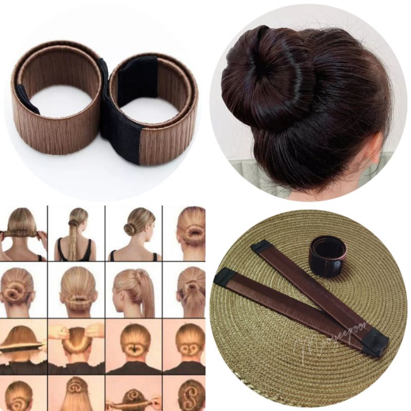 Dango Korea Hairdresser Dango Bun Hair Style Korean /Pcs | Shopee ...