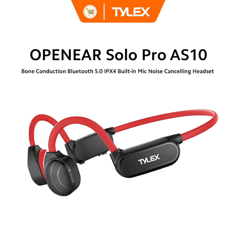 Tylex OPENEAR Solo Pro AS10 Bone Conduction Bluetooth 5.0 IPX4 Built-in ...