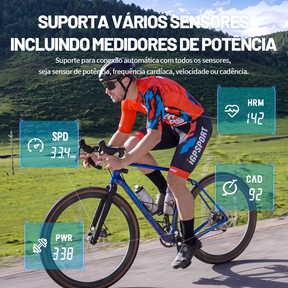 iGPSPORT BSC100S IGS Cycle Computer Speedometer Outdoor Riding Sensor ...