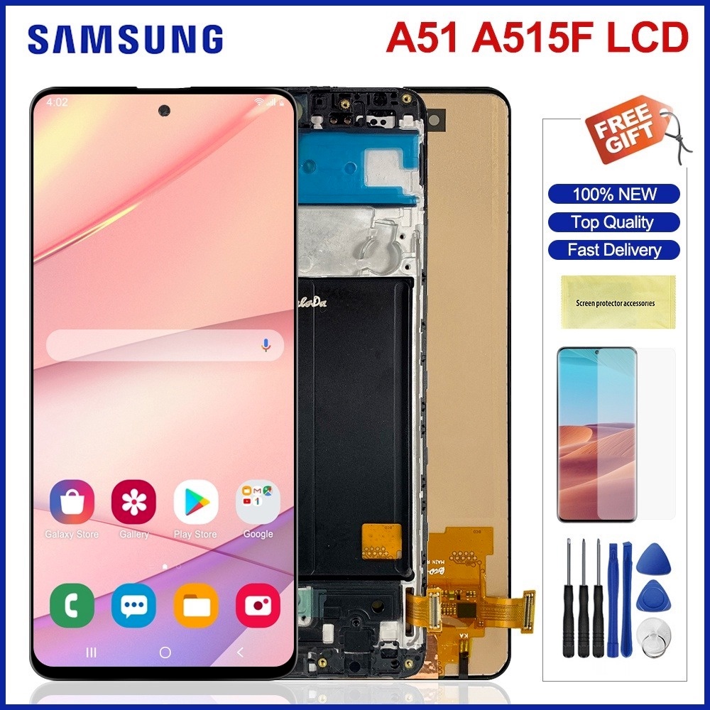 6.5'' Lcd For Samsung Galaxy A51 A515 A515F A515F/DS A515FD Lcd Display ...