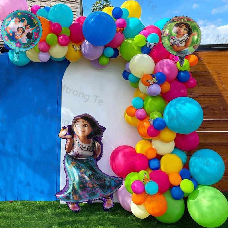 Disney Encanto Mirabel Theme Party Balloons Arch Garland Kit Girl ...