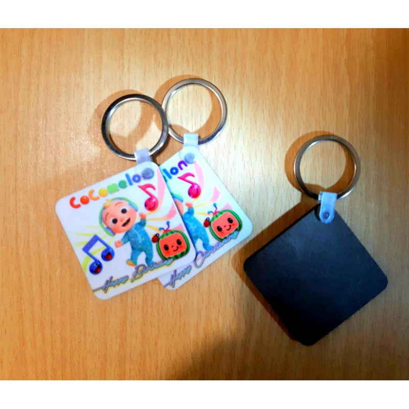 Cocomelon Square Key Chain Happy Christening Souvenir | Shopee Philippines