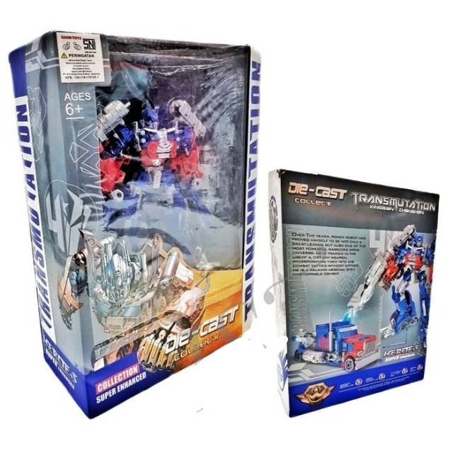 Optimus Transformer Robot Metal Diecast Toy | Shopee Philippines