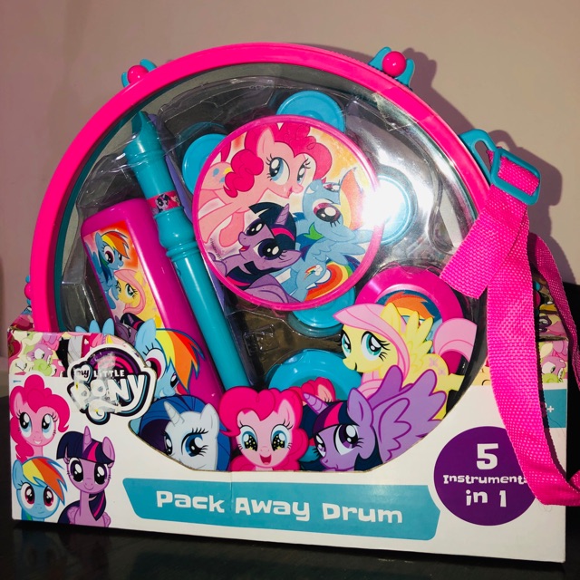 My Little Pony Pack Away Drum | Shopee Philippines