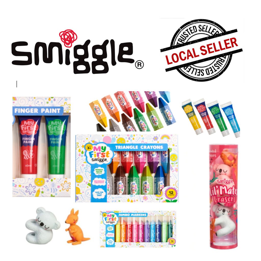 Smiggle Jumbo Markers, Crayon | Shopee Philippines